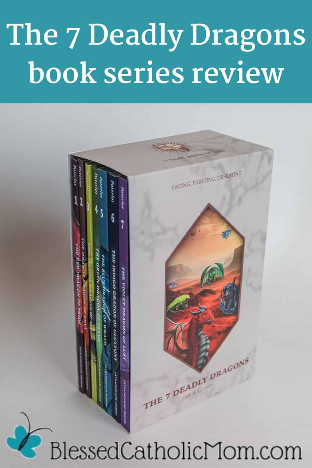 The 7 Deadly Dragons Book Series Review - Blessed Catholic Mom